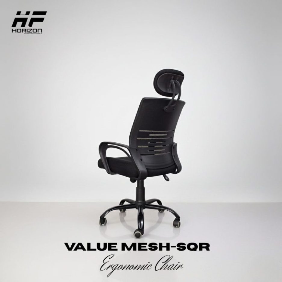 Horizon Ergonomic Value Mesh SQR Office Chair - Horizon Furniture