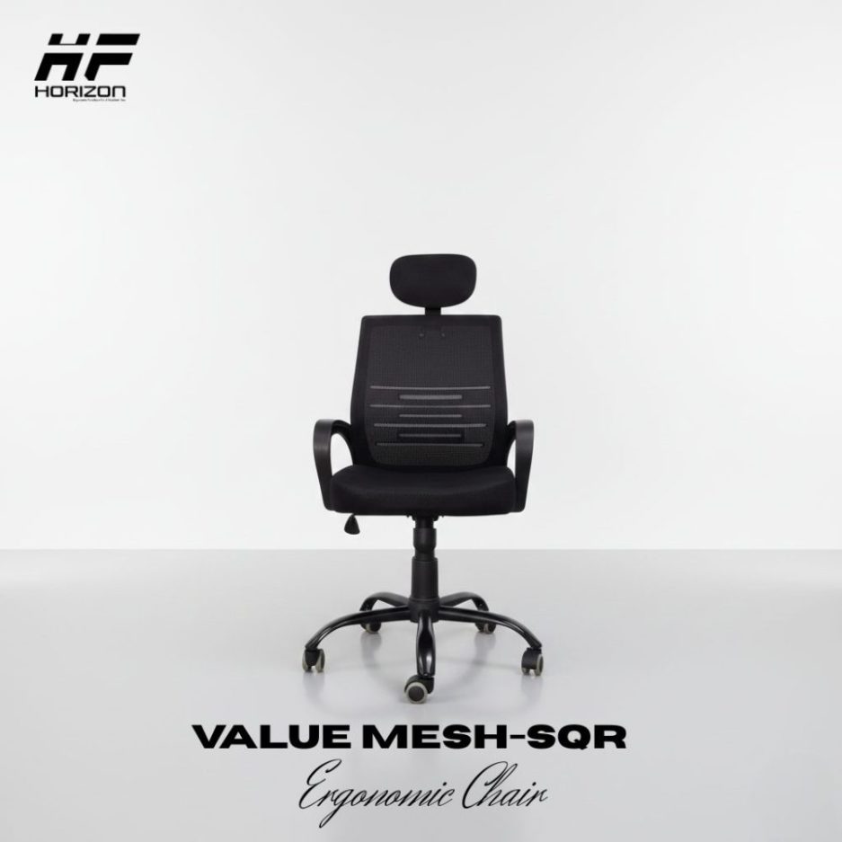 Horizon Ergonomic Value Mesh SQR Office Chair - Horizon Furniture