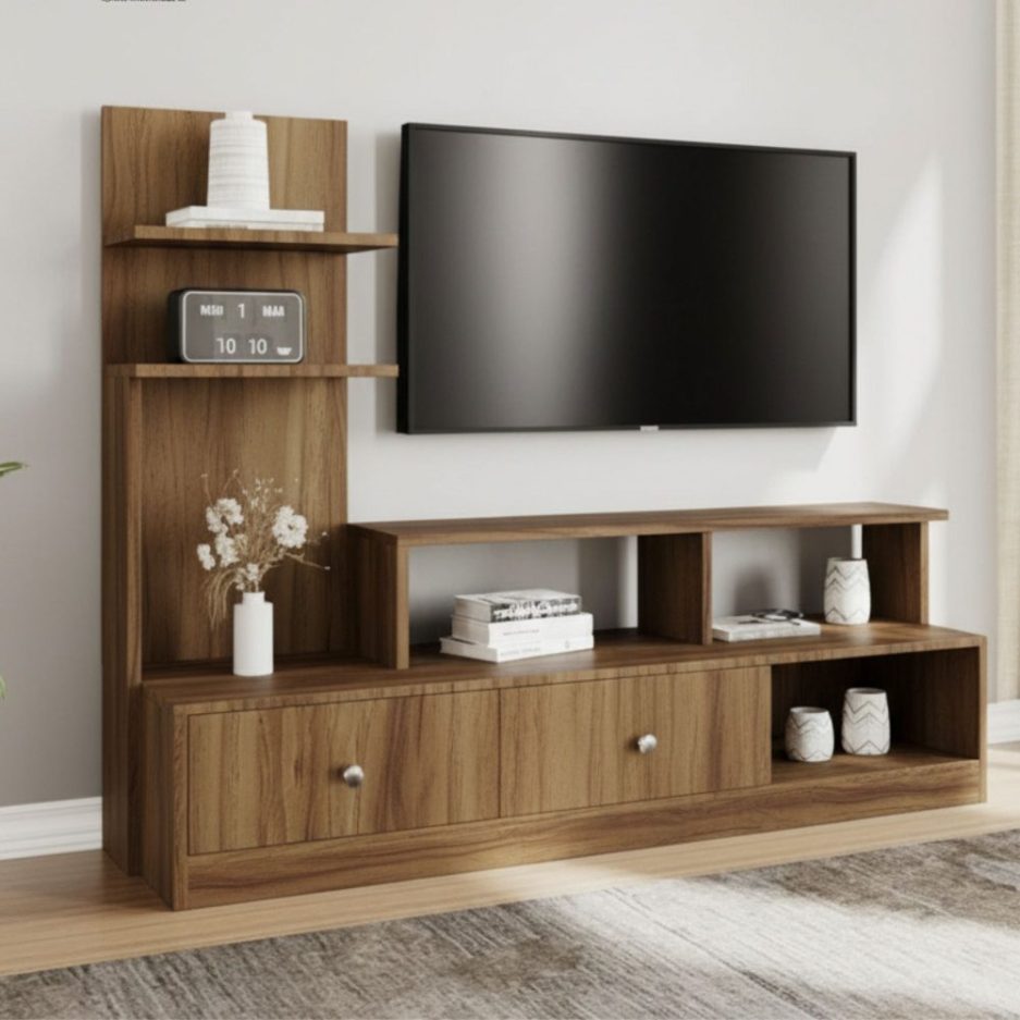 Ultimate TV Cabinet: VISION NEST 3-Part Drawer System