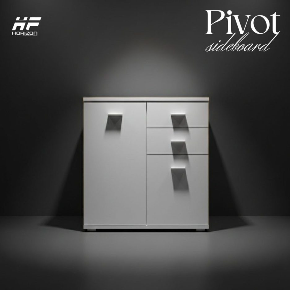 Sideboard Cabinet: Stunning Pivot Design | Horizon 2 doors