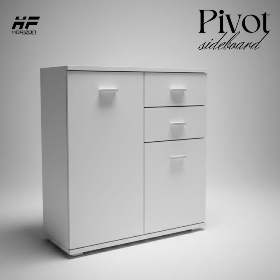 Sideboard Cabinet: Stunning Pivot Design | Horizon 2 doors