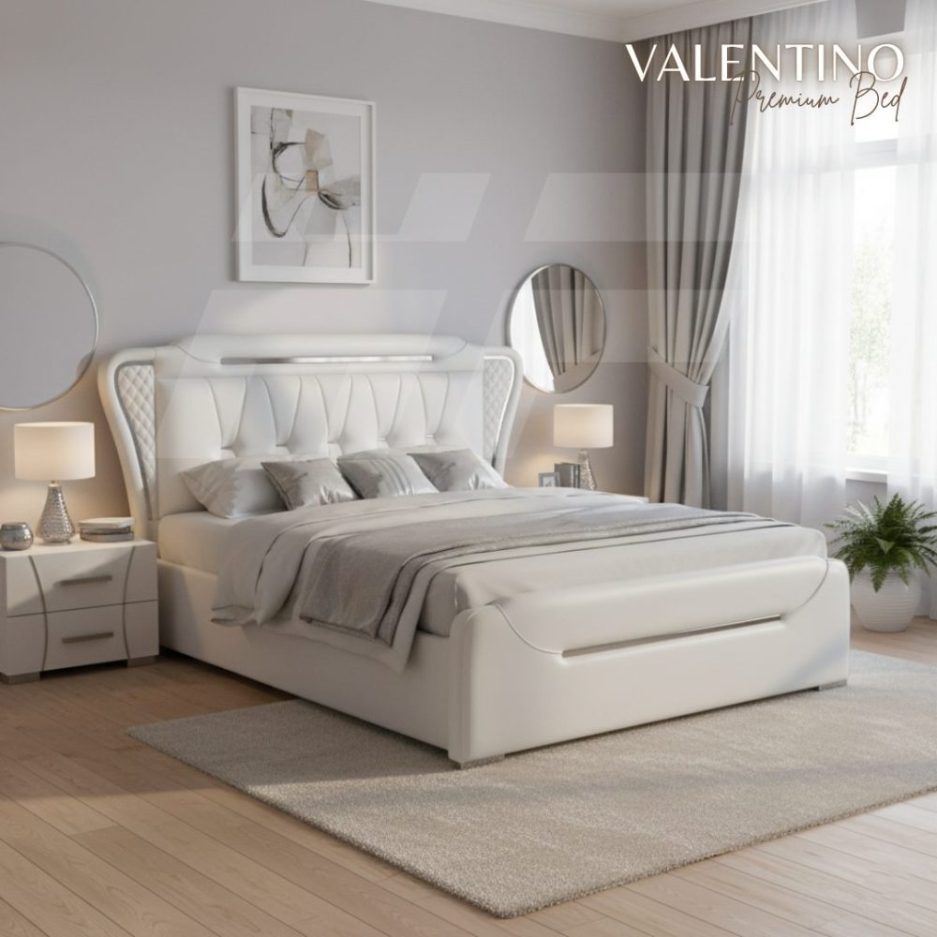Modern Luxury Bed | Amazing Valentino | 10-Year Warranty