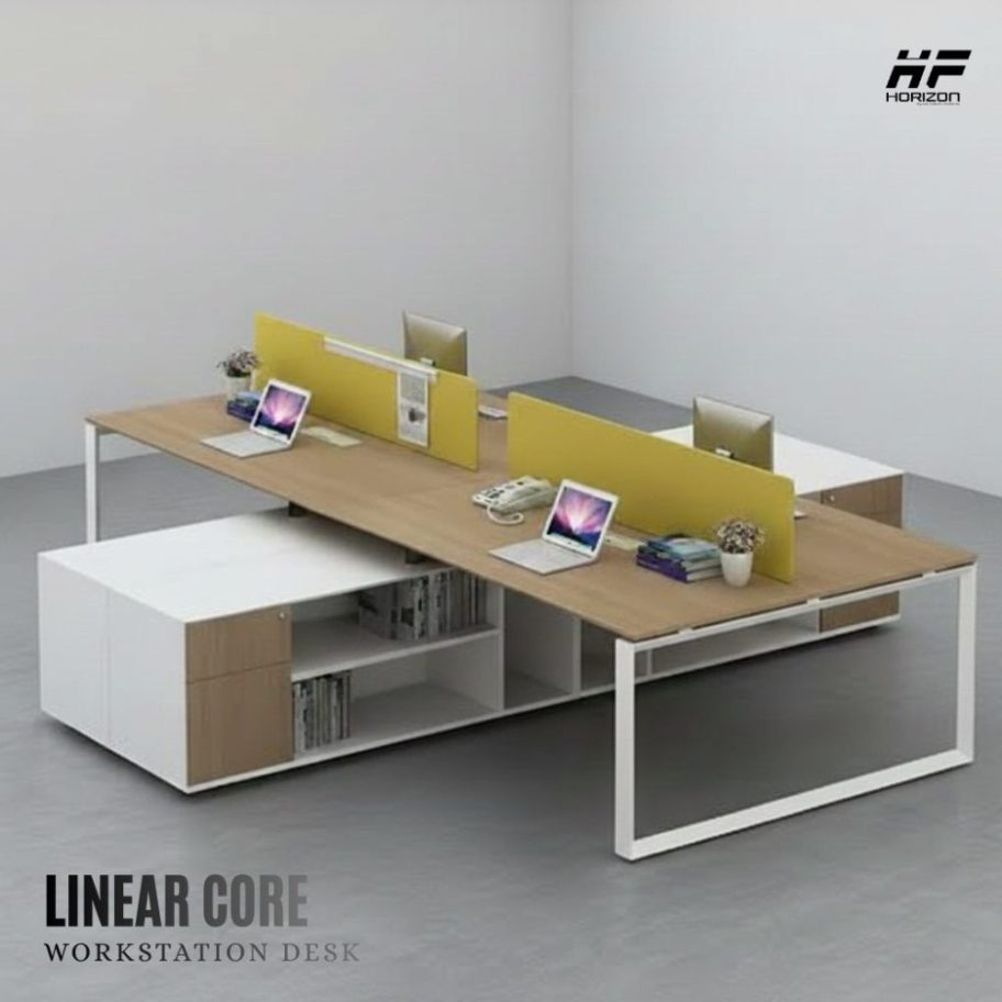 Ultimate Office Workstation: Powerful 4-Person