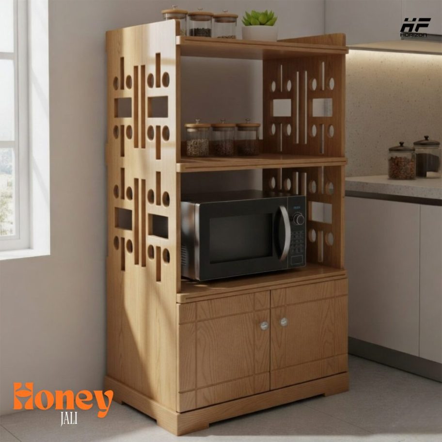 Oven Rack: 1 Stunning Honey Jali Unit for Modern Kitchens